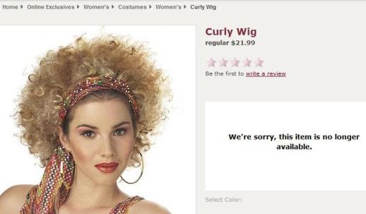 FREEDOM EDEN: Kohl's Ghetto Fab Wig