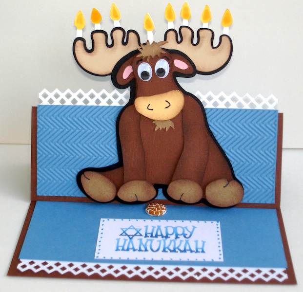 Creating in Carolina: Moose Kinda Hanukkah