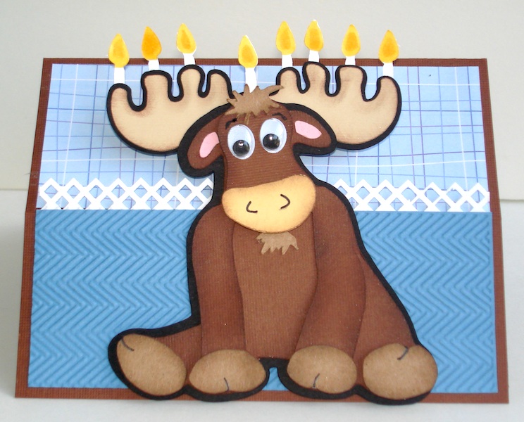 Creating in Carolina: Moose Kinda Hanukkah