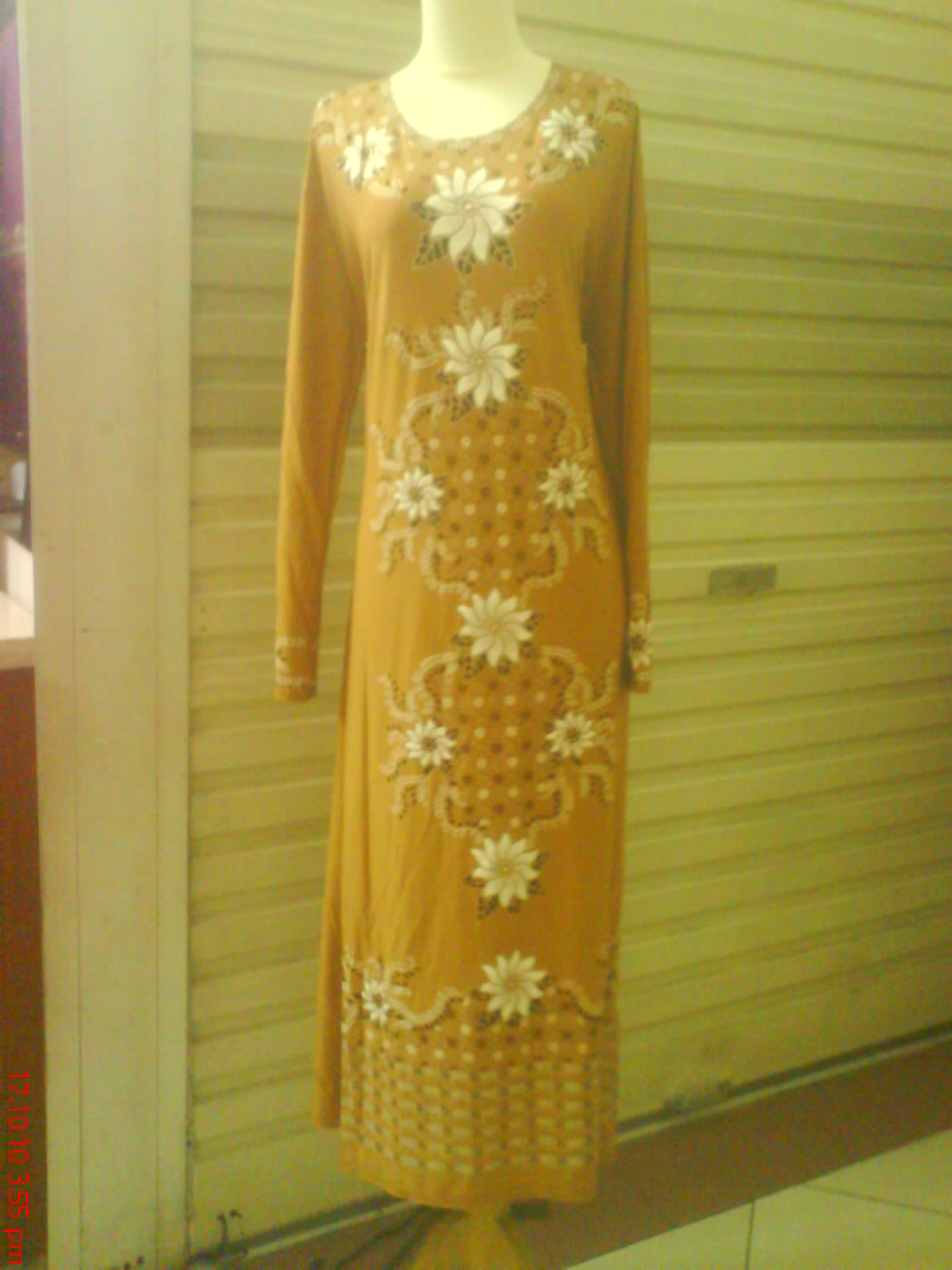 Busana Muslim 354: Katun Jepang Kilat Bordir