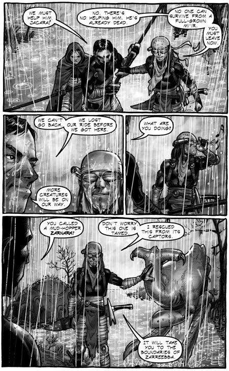The Komikero Komiks Anthology: JACARA ZAR by Edgar Tadeo