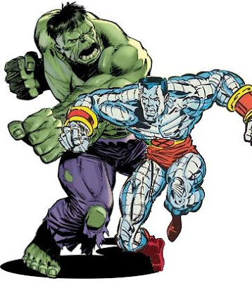 crossovercomics: Hulk / Colossus
