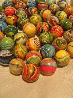 Annie's Art & Frame: New From Italy- Handcrafted Marbles