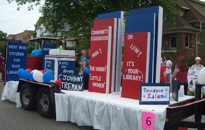 SafeLibraries®: Library Protest Parade Float Pictures; July 4th in West ...