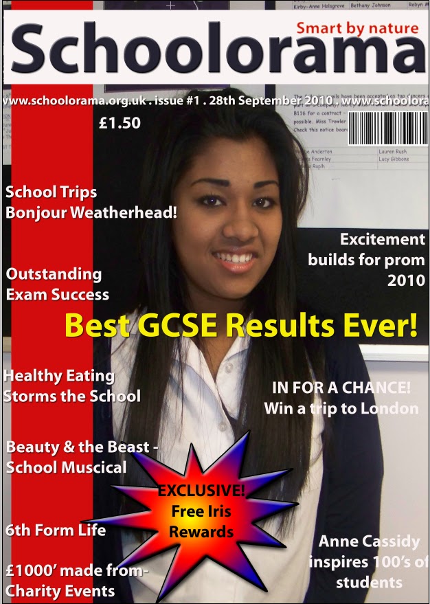 Erin Walsh As Media: Final Products for my School Magazine Cover ...