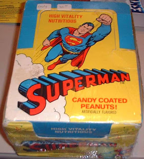DC Comics Food: Superman Candy Coated Peanuts, Display Box