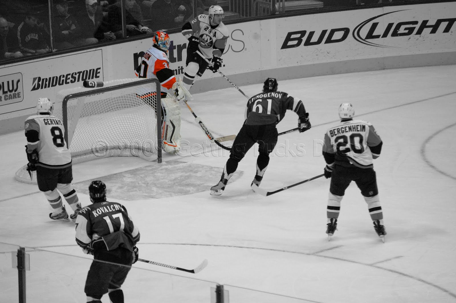 Getting Pucks Deep: Blueland Guest Goalie: Dwayne Roloson