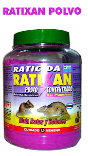 Productos para el control de plagas: RATICIDAS RATIXAN
