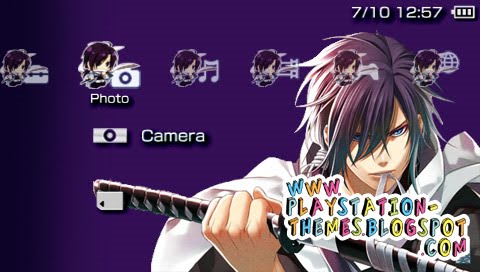 PLAYSTATION GAME: Hakuouki Saito 620 PTF - PSP Theme by Kanade