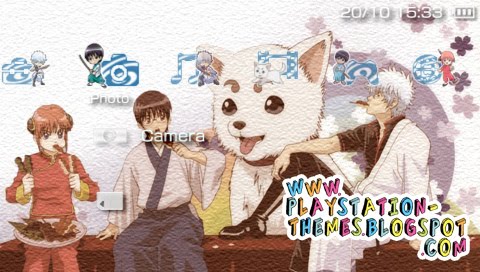 PLAYSTATION GAME: Gintama 620 PTF - PSP Theme by Kanade