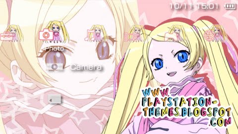 PLAYSTATION GAME: Letter Bee 620 PTF - PSP Theme by Kanade