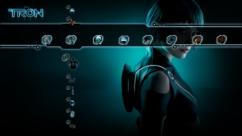 PLAYSTATION GAME: Tron Legacy PS3 Theme