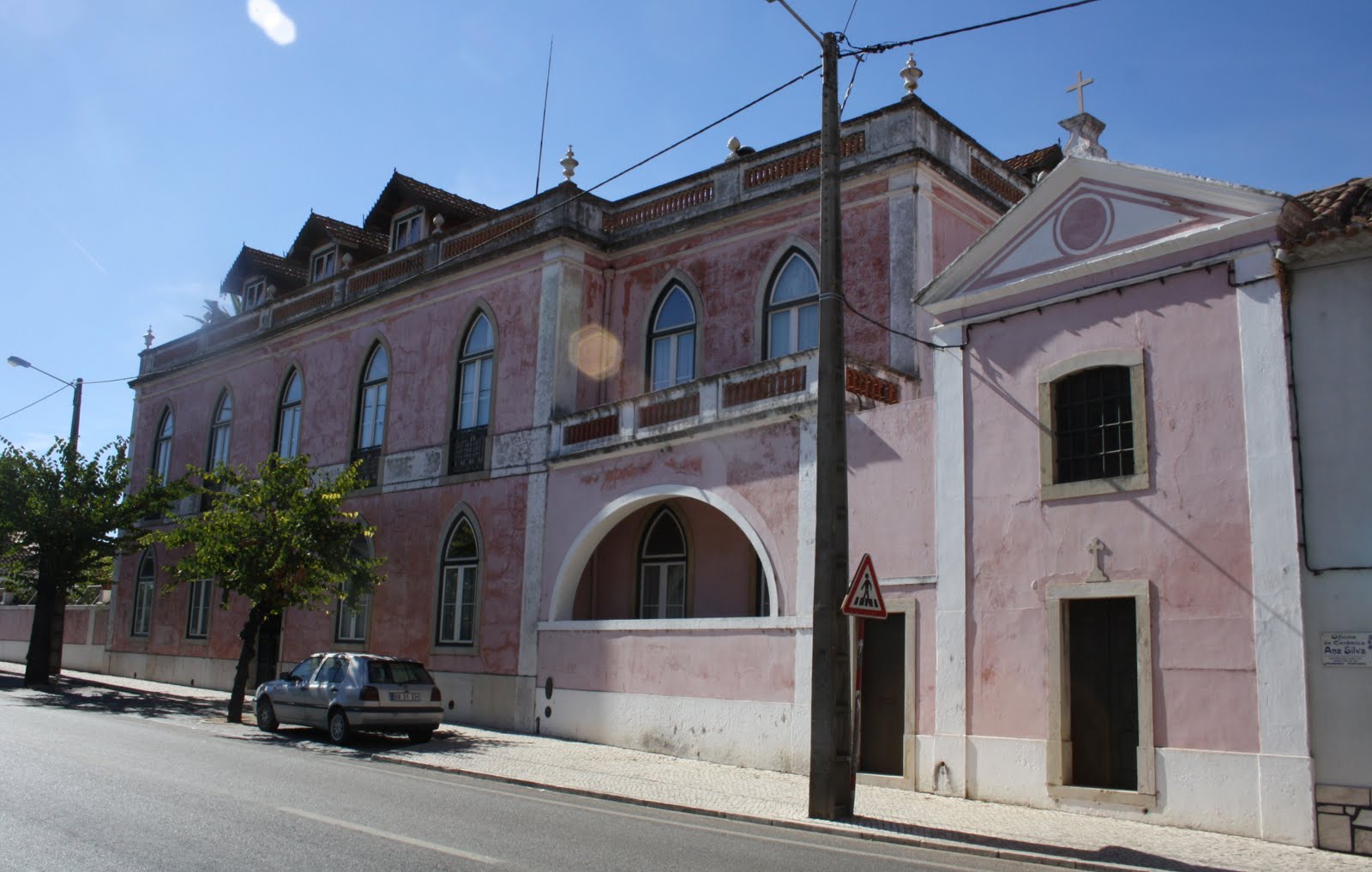 Viajar e descobrir: Portugal - Chamusca - Solar e Capela do Visconde