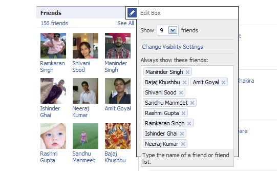 SWEET LOVE OF BEING HUMAN.: Show your Best Friends on Facebook Friends ...