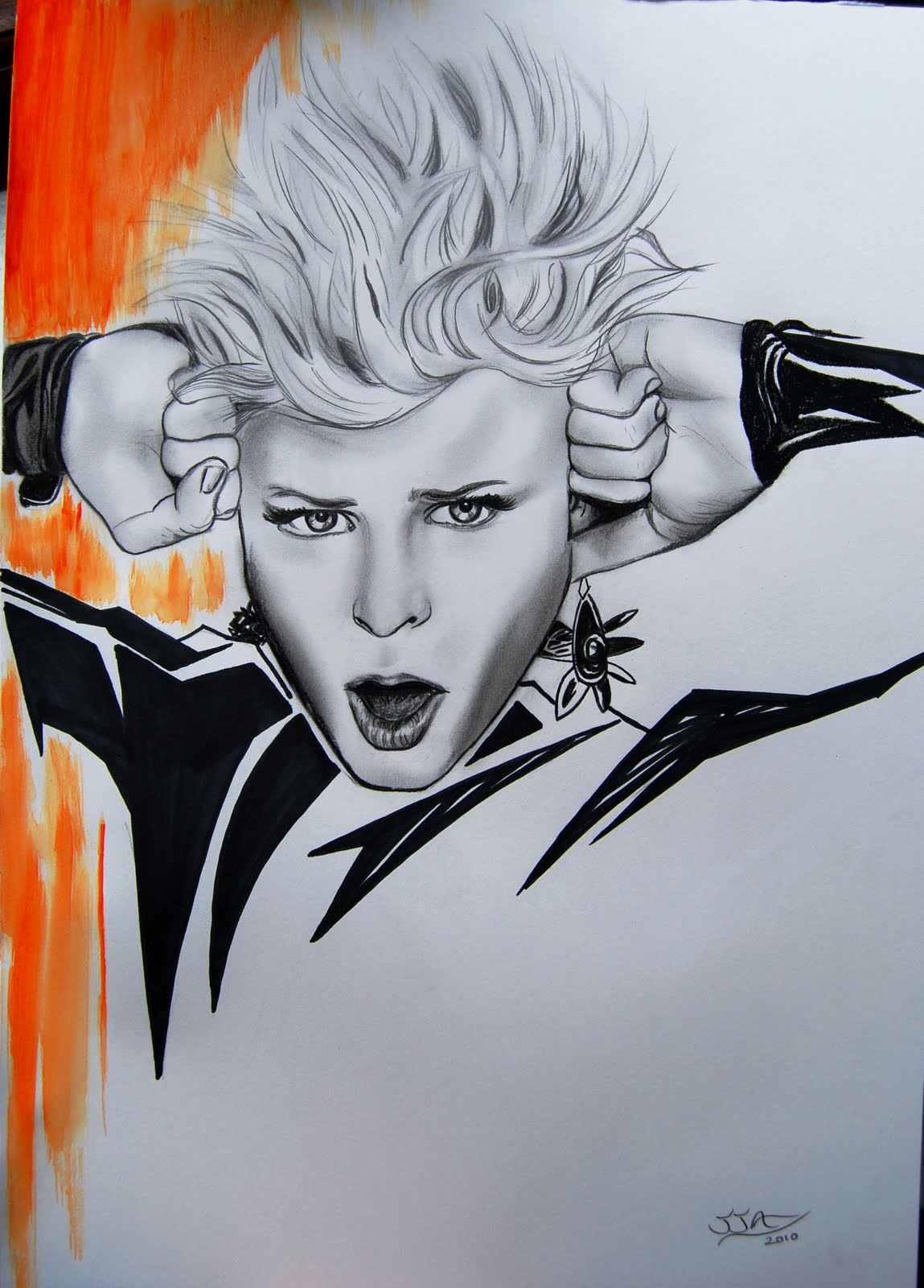 TKD ART: Drawing Robyn