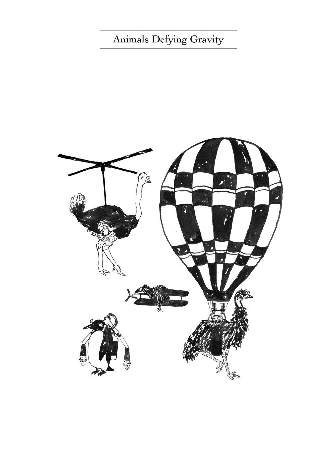 'Mundane next to the Insane' - Illustration Portfolio