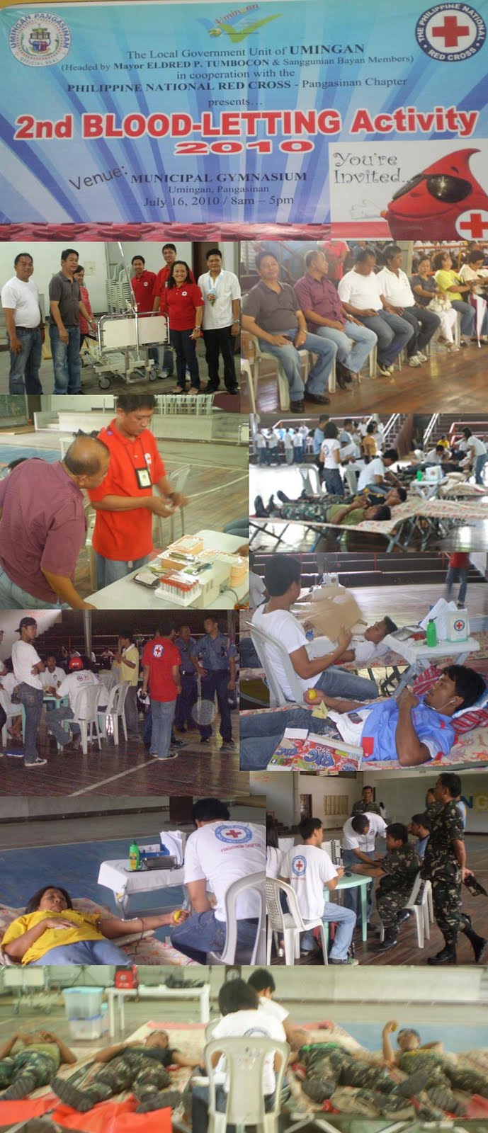 Damag iti Umingan: 2nd Blood-Letting & Tree-Planting Activity, a Back ...