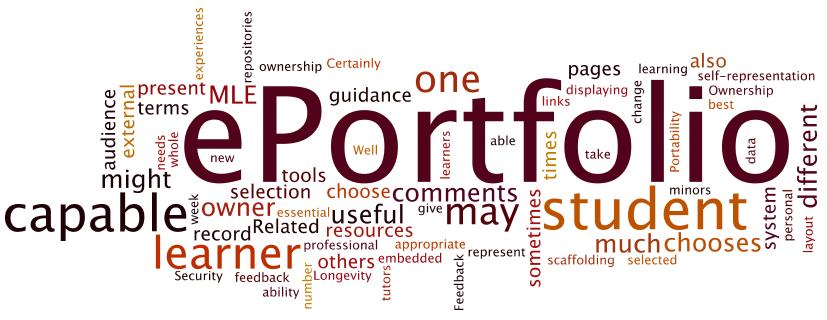 eFolio in the UK and Europe: Functionality for VET