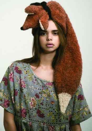 Knitographical: How to wear a dead fox