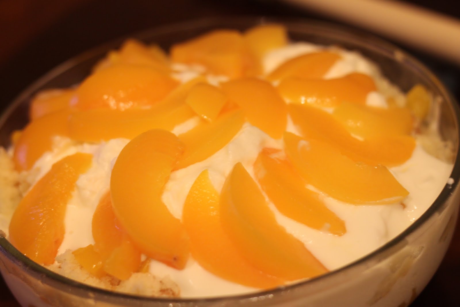 Scarlett Desserts: Peach Trifle