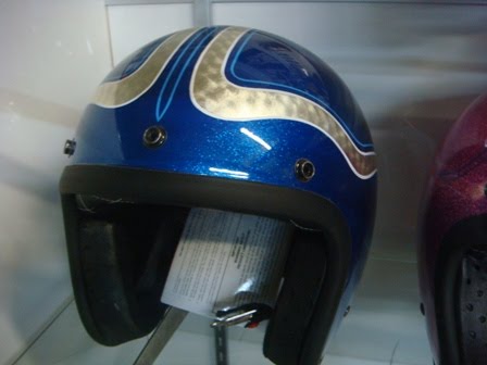MOTOMO: Custom Painted (D.O.T.) Open Face Helmets