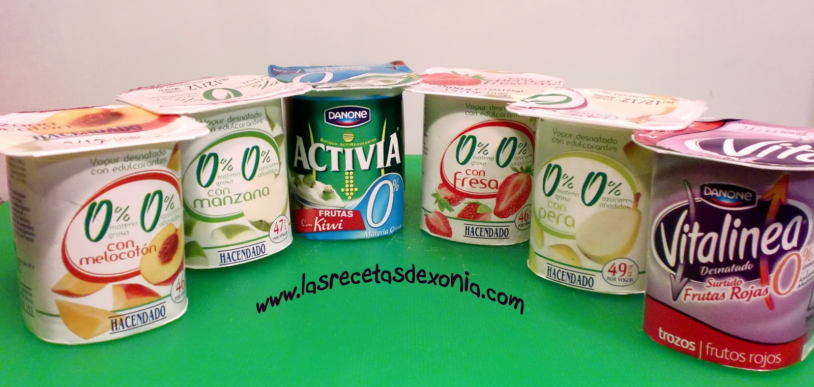 TOLERADO DUKAN: YOGURES 0% M.G. CON FRUTAS | Las Recetas de Xonia ...