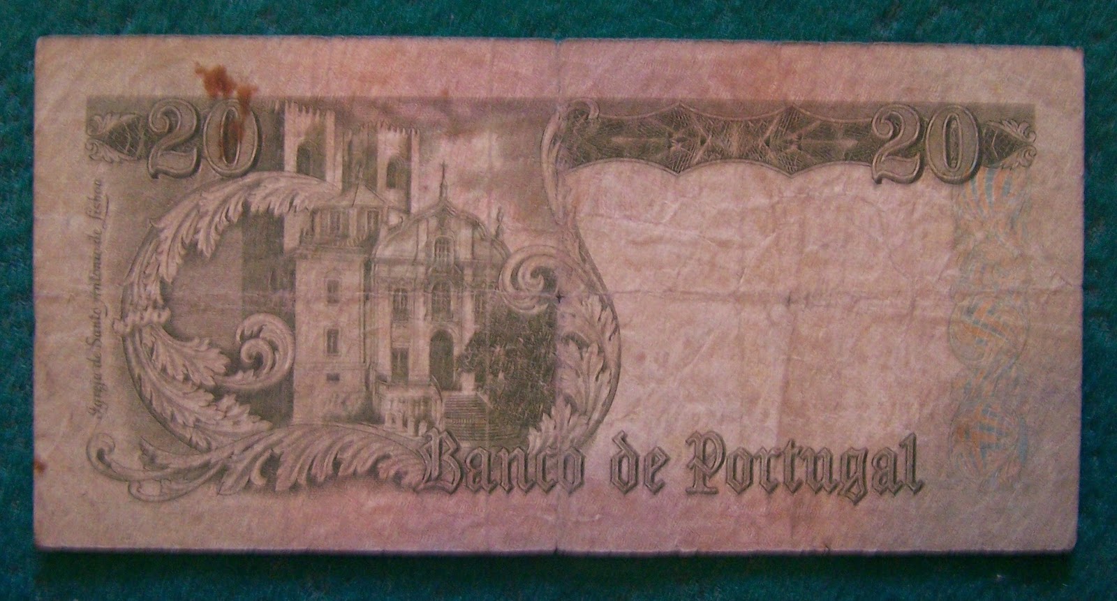 Ricardo Rarity Hunter: Nota de 20 escudos com o Santo António