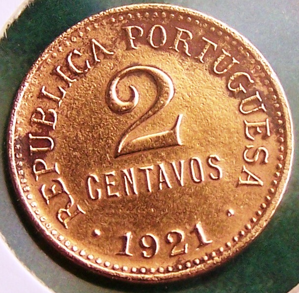 Colecionismos: 2 centavos 1921