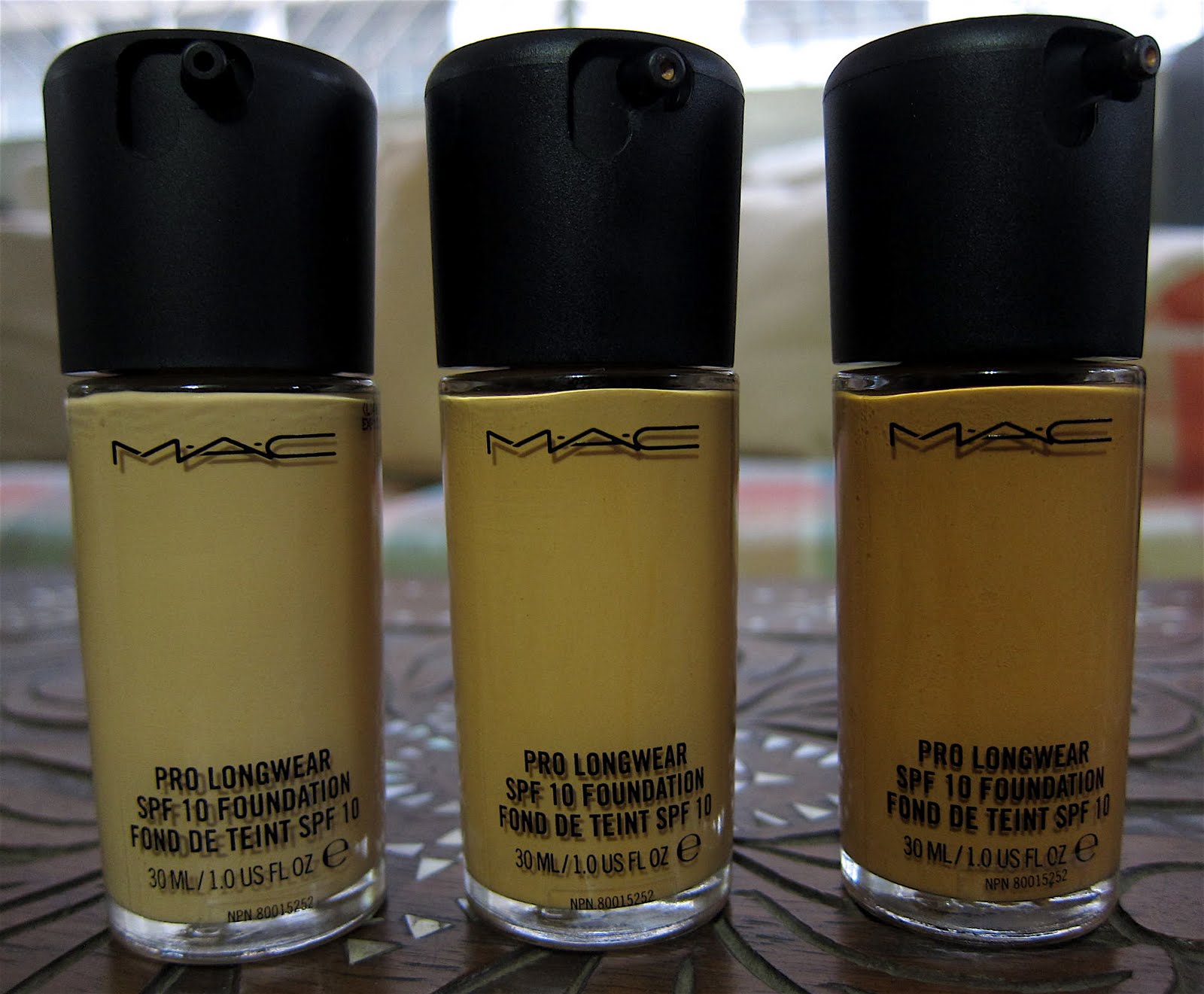 Beauty Junkie i.e Caby: MAC Pro Long Wear Foundation with SPF10