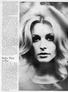 The Sensational Sharon Tate Blog: October 2009