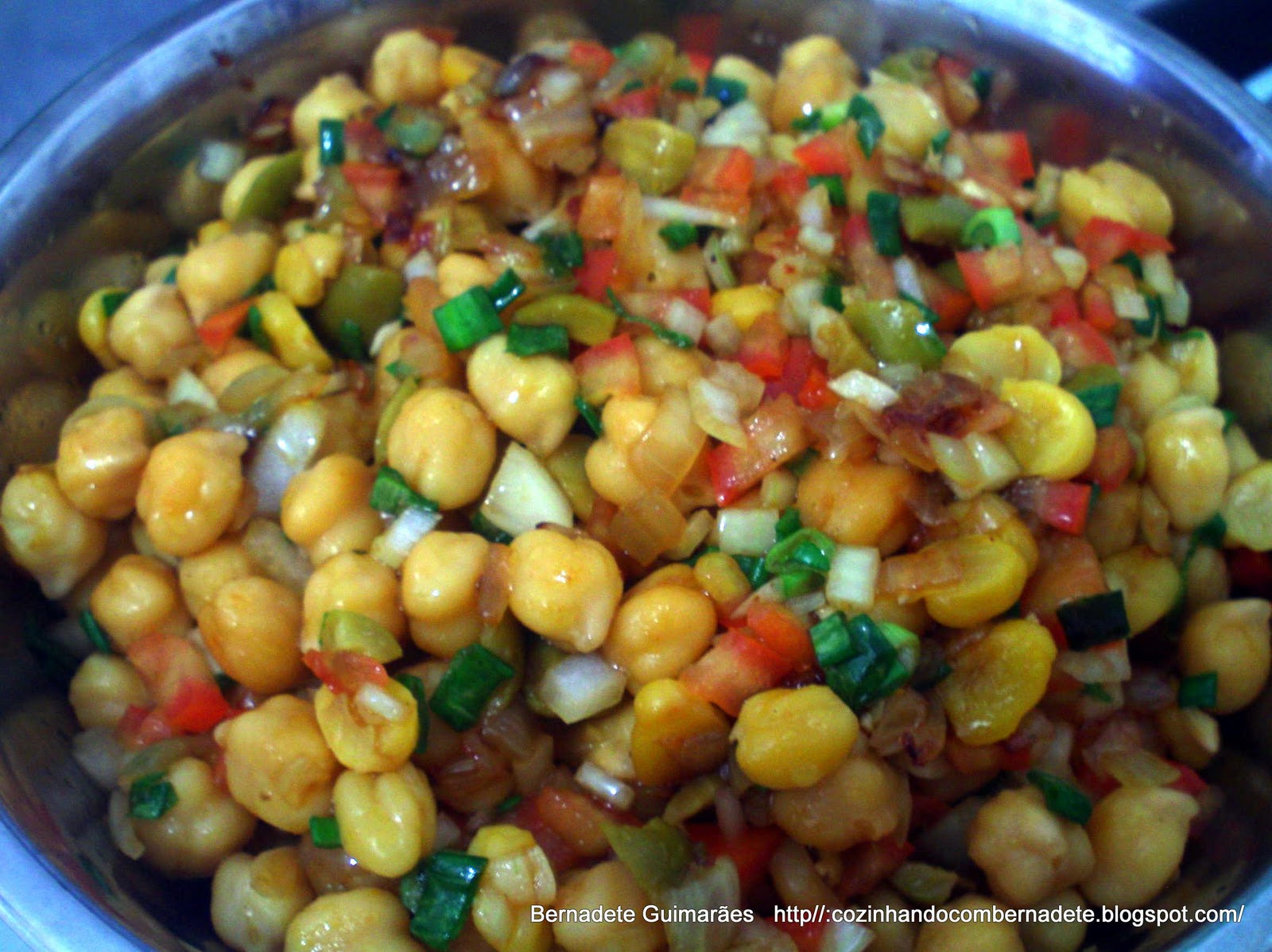 Softs e Receitas: SALADA DE GRÃO DE BICO