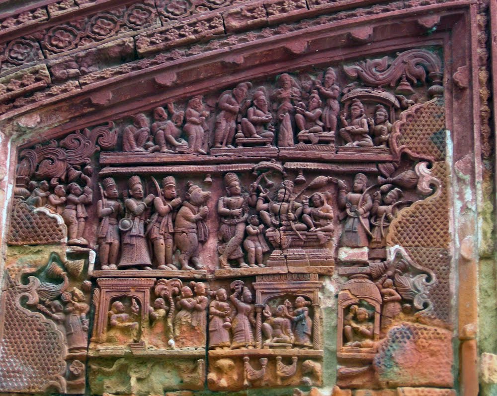 TERRA COTTA TEMPLES of BENGAL: KRSNA & RAMA , THE ICONS of Vaishnavites - 1