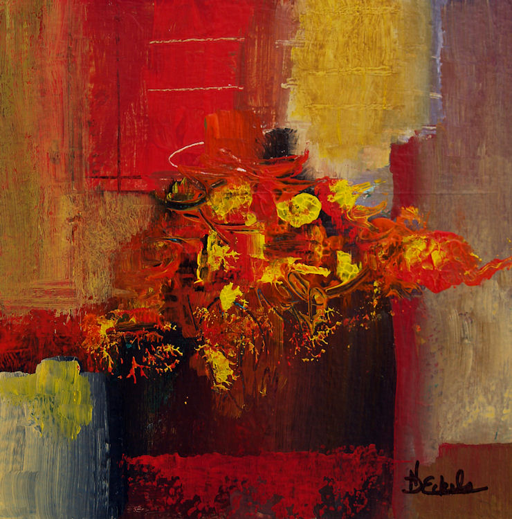 Daily Painters Abstract Gallery: Pot of Excitement - abstract ...