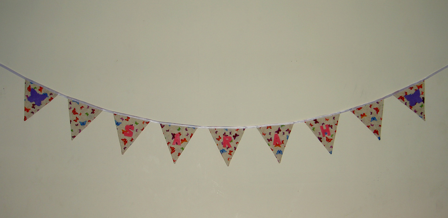 Buttoned up and pinned down's blog: Buntings