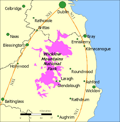 the road goes on forever: The Wicklow Way