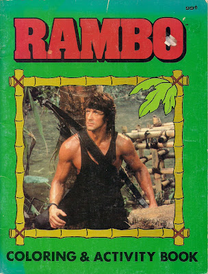 Phoney Fresh: RAMBO COLORING BOOK (1985)