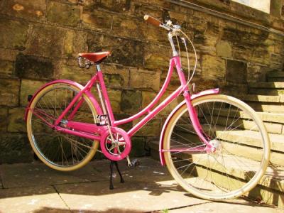 All About Abbie...: Quirky and Cute Bicycles in the old town