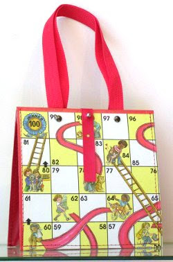 All About Abbie...: Mugwump - Upcycled Bags - Books and Boardgames