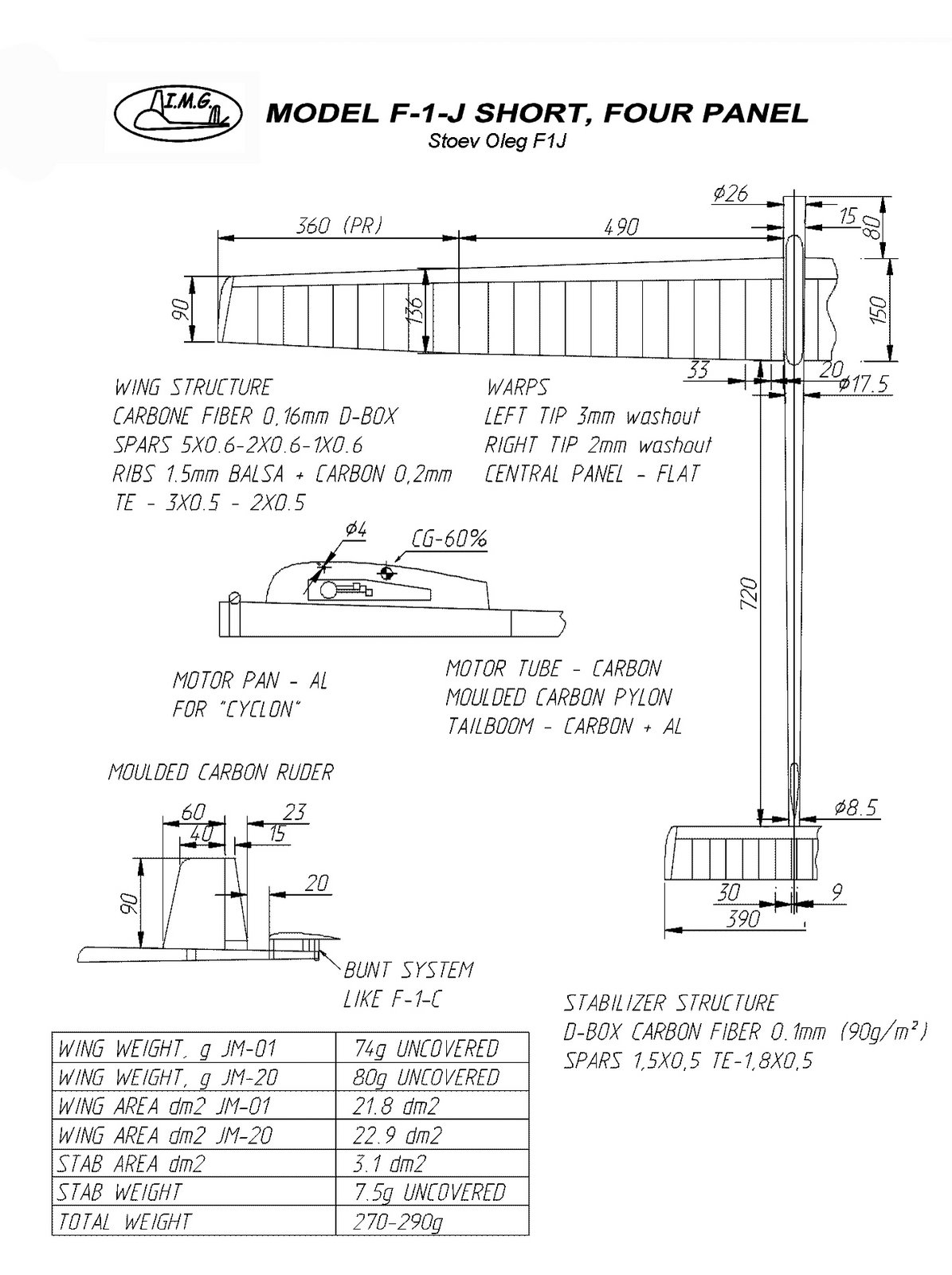 Volar Libremente - Free Flight Models Airplanes: Oleg Stoev - F1J