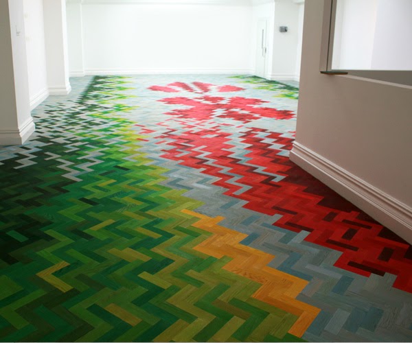 Trés Chic: Colorful Flooring