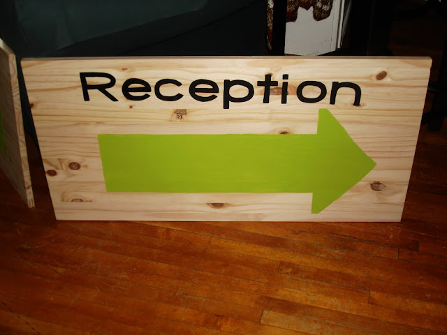 Happily After All: DIY: Direction Signs, Part Two