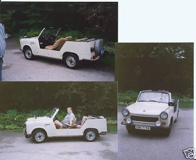 Grey in the USA: 1985 Trabant 601 Tramp Cabrio "Border Guard Special"