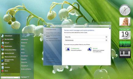 EVERYTHING HERE: windows 7 Glass Themes for XP