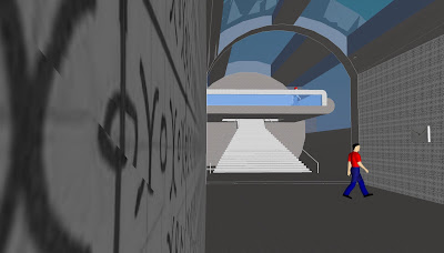 Eric Wong: ARCH1101 Sketchup Model with Artworks + 36 Textures' Sketch