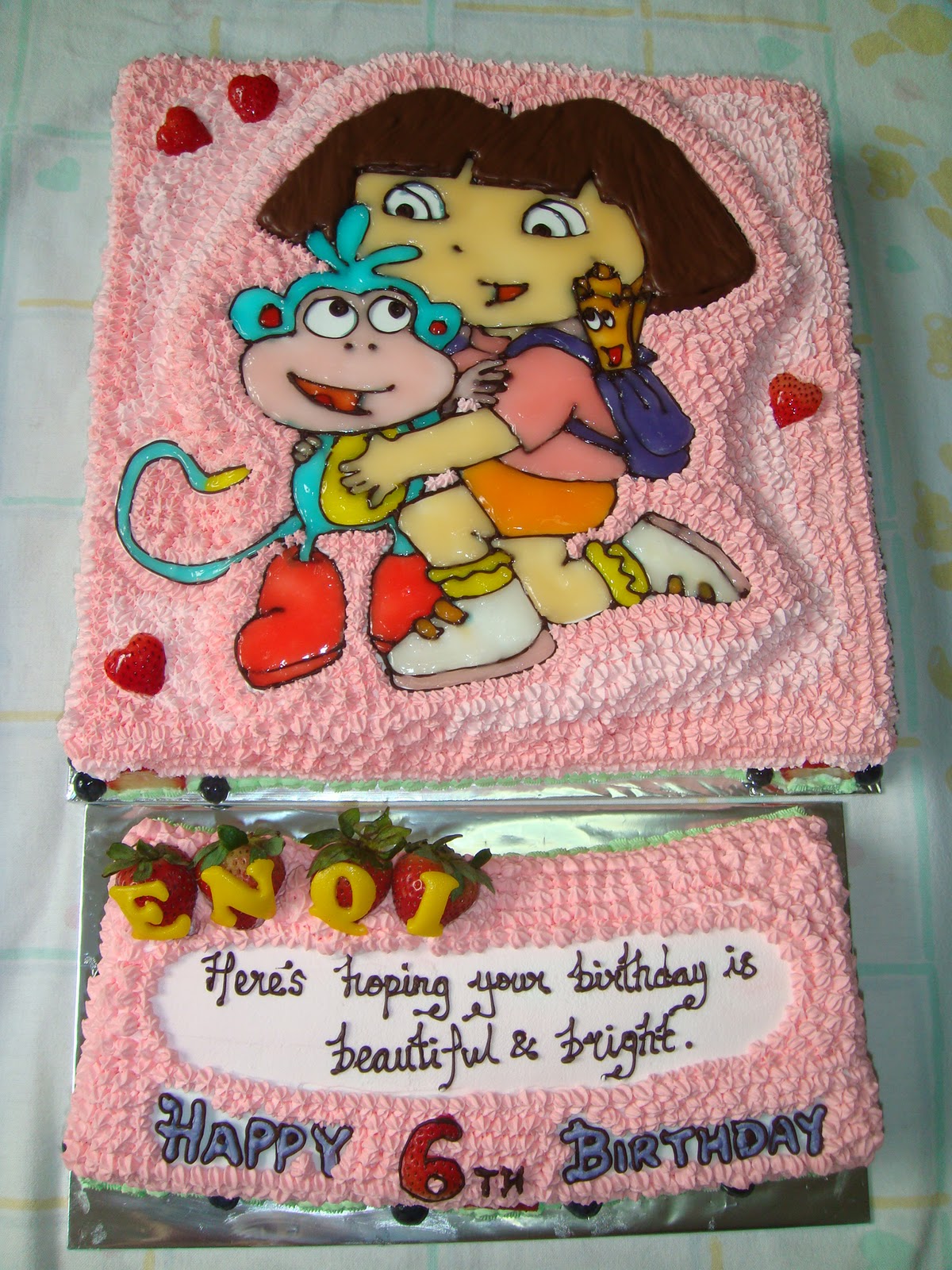 Yummy Baking: Dora the Explorer Strawberry Shortcake (D3)
