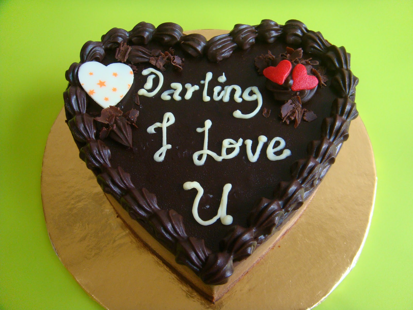 Yummy Baking: Heart Shape Chocolate Mousse Cake
