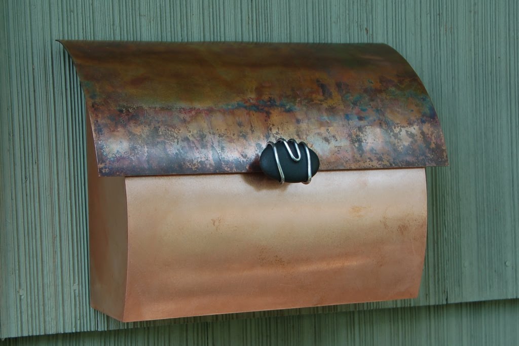 Copper mailbox - menugulf