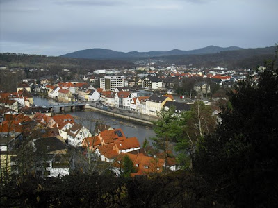 Der Schwarzwald und seine Natur: Aussicht vom Ehrenmal bei Gernsbach