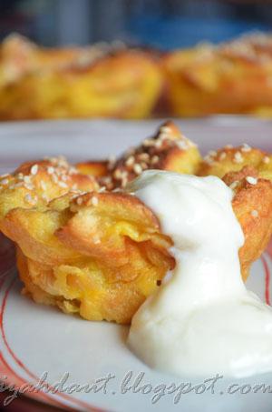 Izah Muffin Lover: Bingka Roti Oren