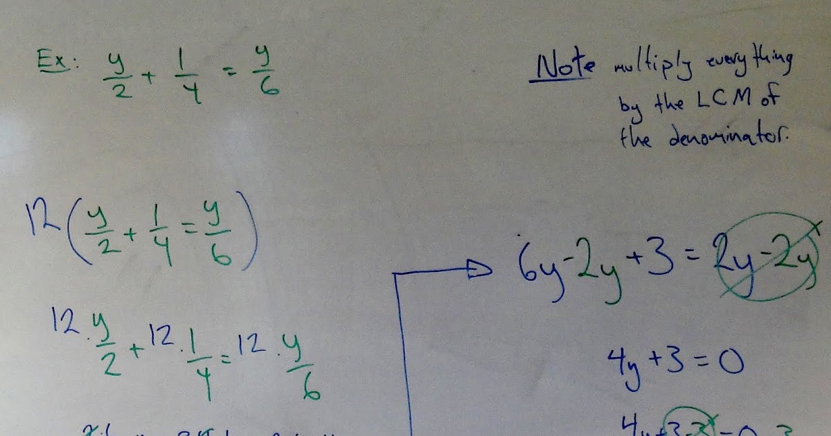 Math Knowledge Now: rational equations